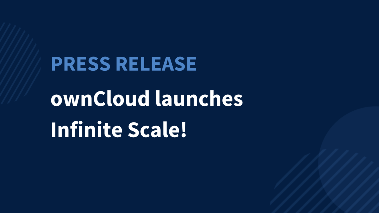 ownCloud Infinite Scale: Scalable, secure, fast, efficient