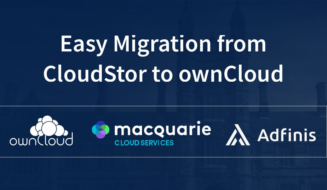 cloudstor-decommision - ownCloud